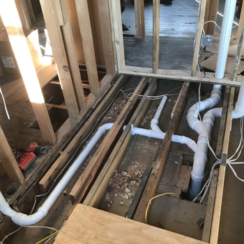 Drain Pipe Replacement Photos | Rozga Plumbing Corporation