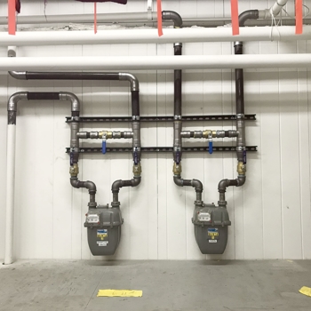Gas Piping Photos | Rozga Plumbing Corporation