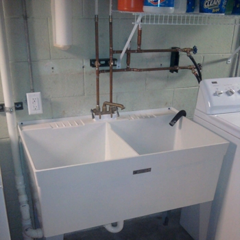 Laundry Tubs Photos | Rozga Plumbing Corporation